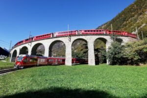 The Bernina Express Route: About the Bernina Railway 2025