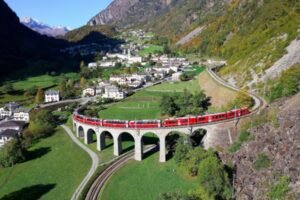 The Bernina Express Route: About the Bernina Railway 2025