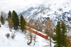 The Bernina Express Route: About the Bernina Railway 2025