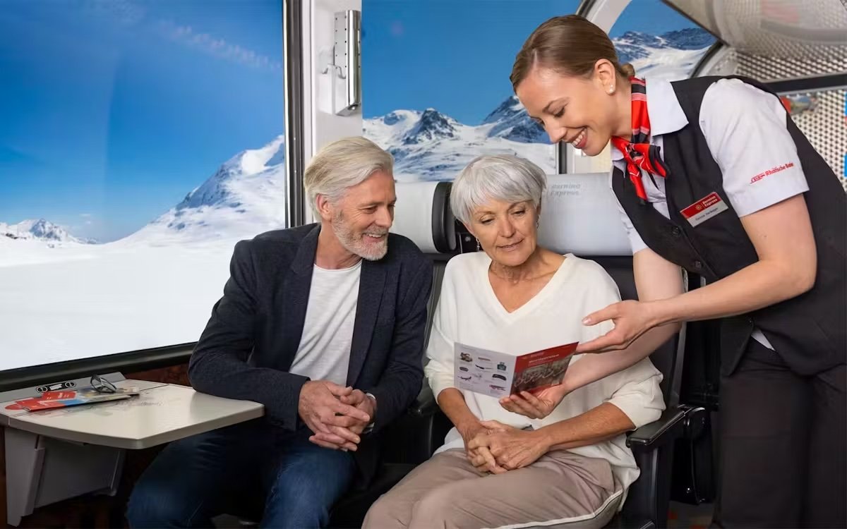 The Bernina Express Route: About the Bernina Railway 2025
